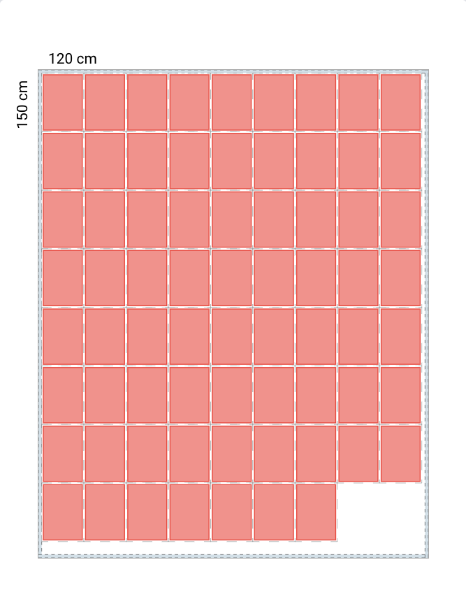 Paquete de Estireno Cal.20 120x150 cms Material + Impresión + Corte